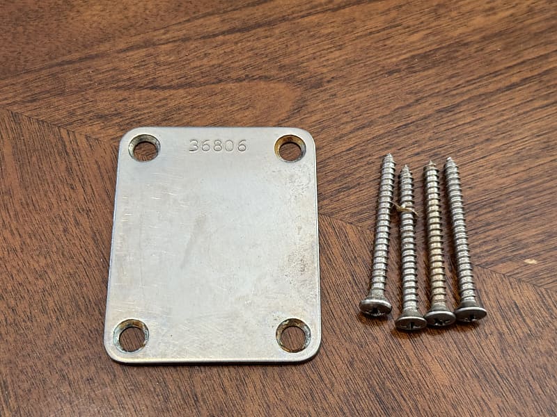 Relic Repro Ed King 36806 Fender Stratocaster Neck Plate | Reverb