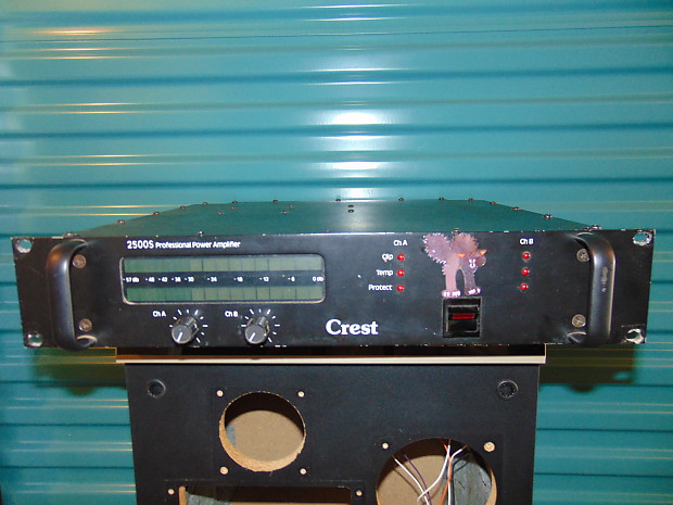Crest 2500S Stereo Power Amplifier | Reverb