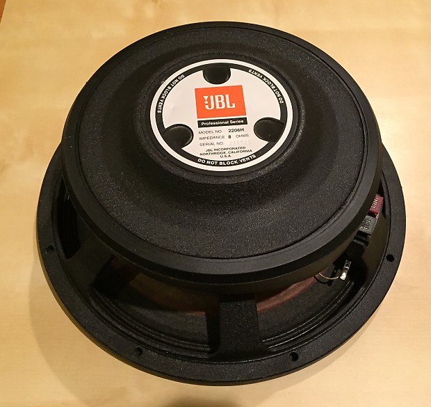 JBL 2206H 12" High-Power LF Driver 8 Ohm Subwoofer Speaker | Reverb