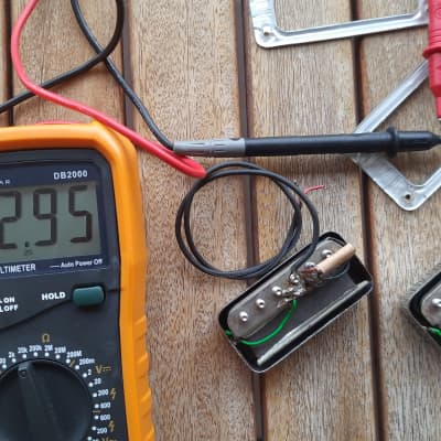 Set of 60's Gretsch Hilotron pickups with rings | Reverb