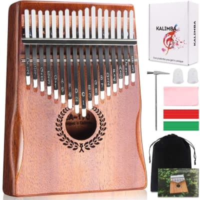 Kalimba Full Kit Bundle With Accessories & Gig Bag | Reverb