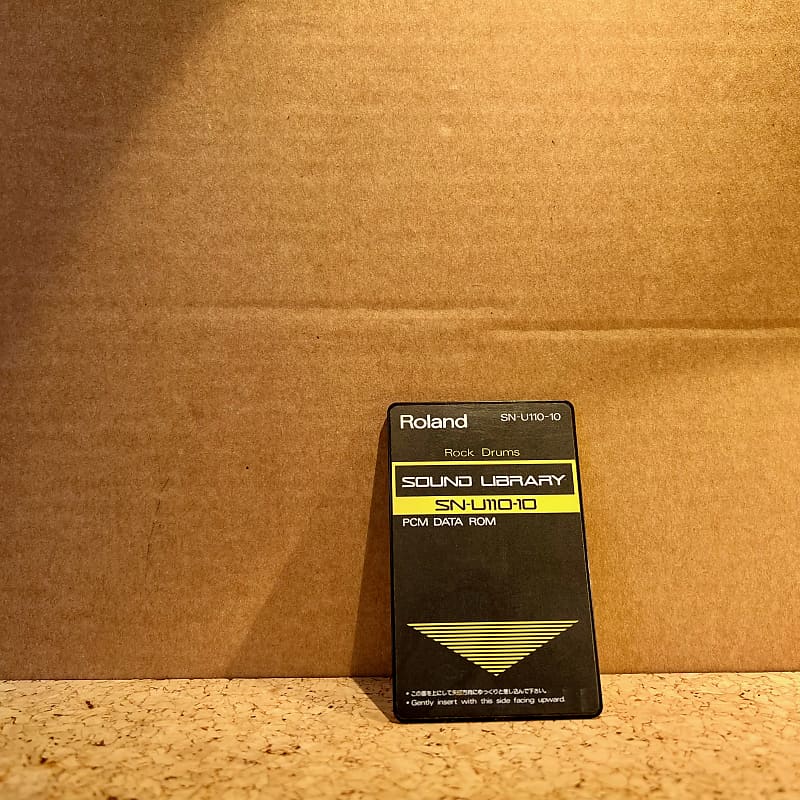 Roland SN-U110-10 Rock Drums Data Card | Reverb UK