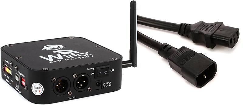 ADJ WiFLY EXR Battery Wireless DMX Transmitter/Receiver | Reverb