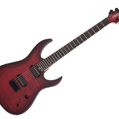 Schecter CR-6 Aqua Burst (AQB) B-Stock Electric Guitar | Reverb