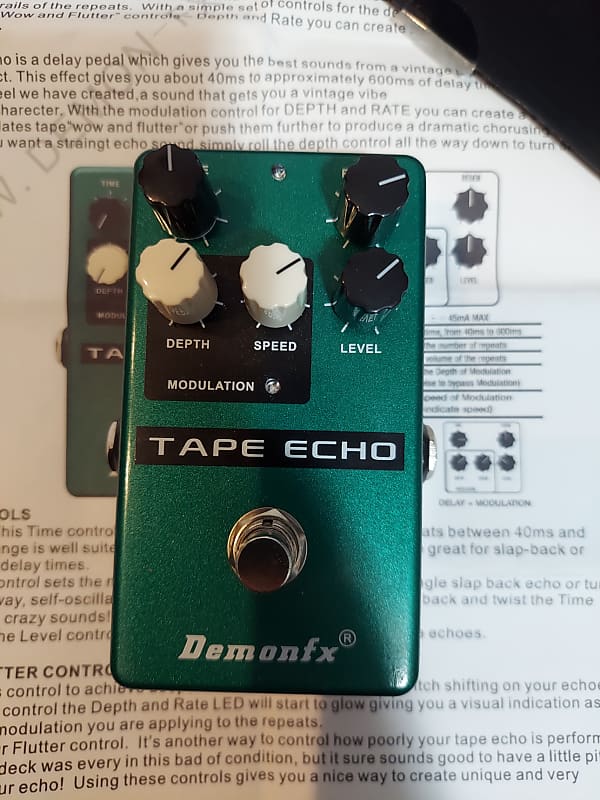 Demonfx Tape Echo | Reverb