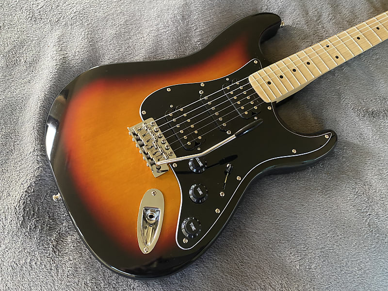 2023 Del Mar Lutherie HSH Surfcaster Strat Tobacco Sunburst - | Reverb