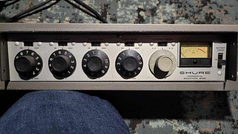 Shure M67 Microphone Mixer Vintage | Reverb
