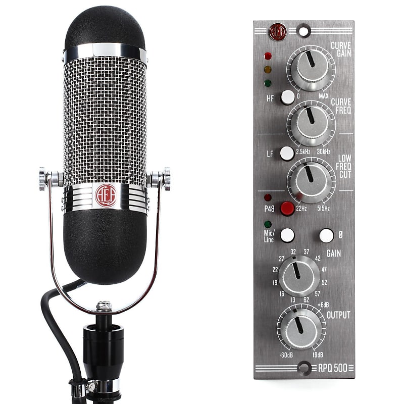 AEA R84 Passive Ribbon Microphone and RPQ500 Preamp | Reverb