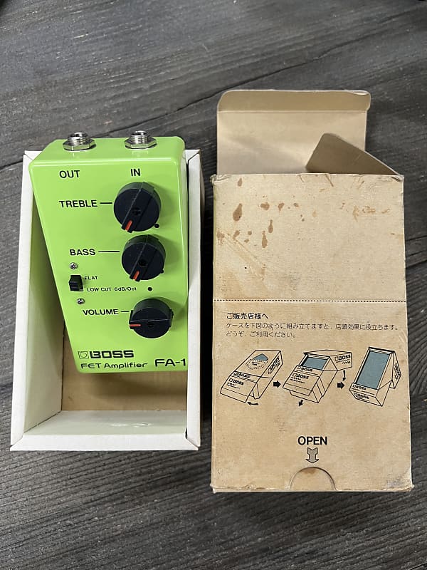 USED Boss FA-1 FET Amplifier 1983 | Reverb