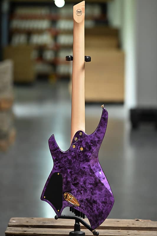 Ormsby Headless Goliath 7 GTR - Purple Marblizer | Reverb