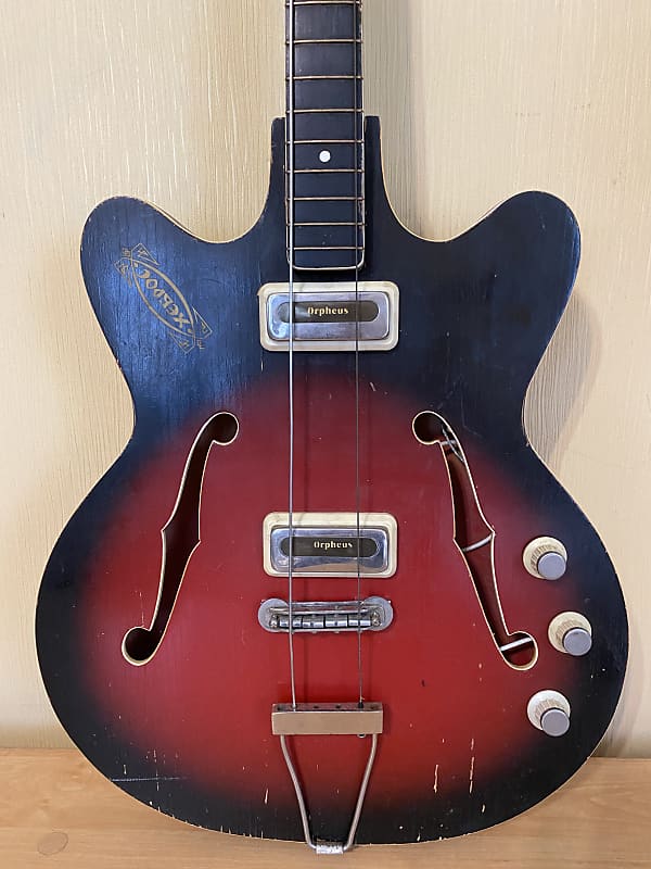 Orfeus Orpheus Hebros Bass Guitar Vintage 1970 | Reverb