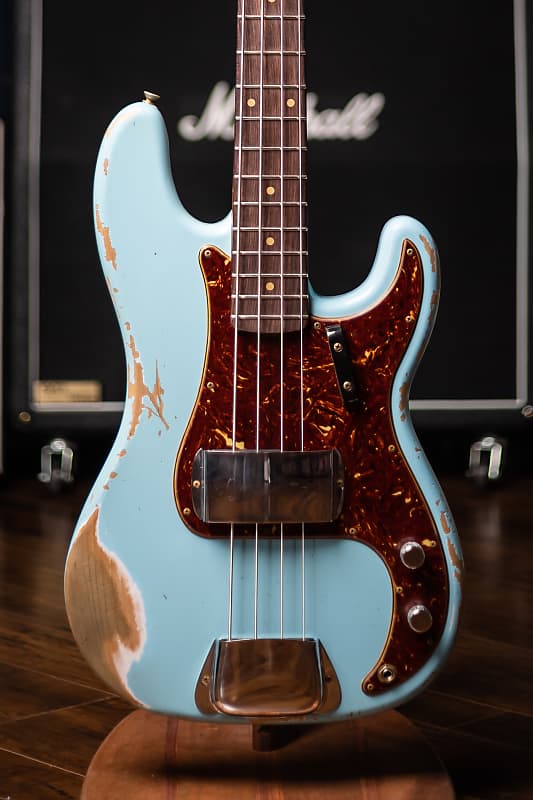 Fender Custom Shop Limited Edition 63 P Bass Heavy Relic Reverb