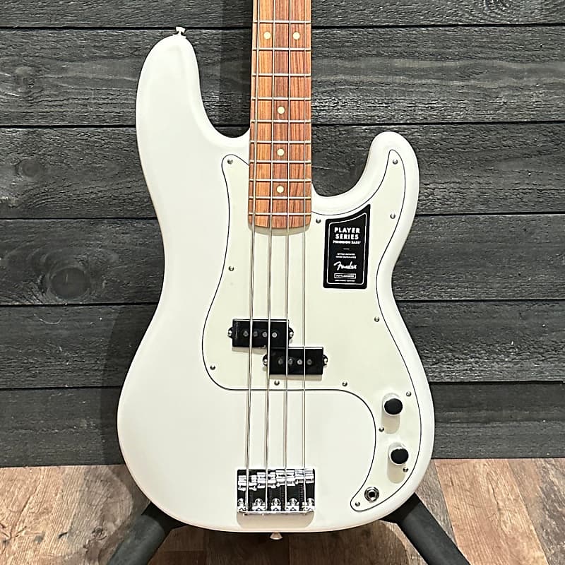 Fender Player Precision P Bass 4 String White MIM | Reverb Canada