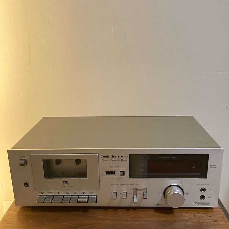 Technics M11 mkii Single Stereo Cassette Deck | Reverb