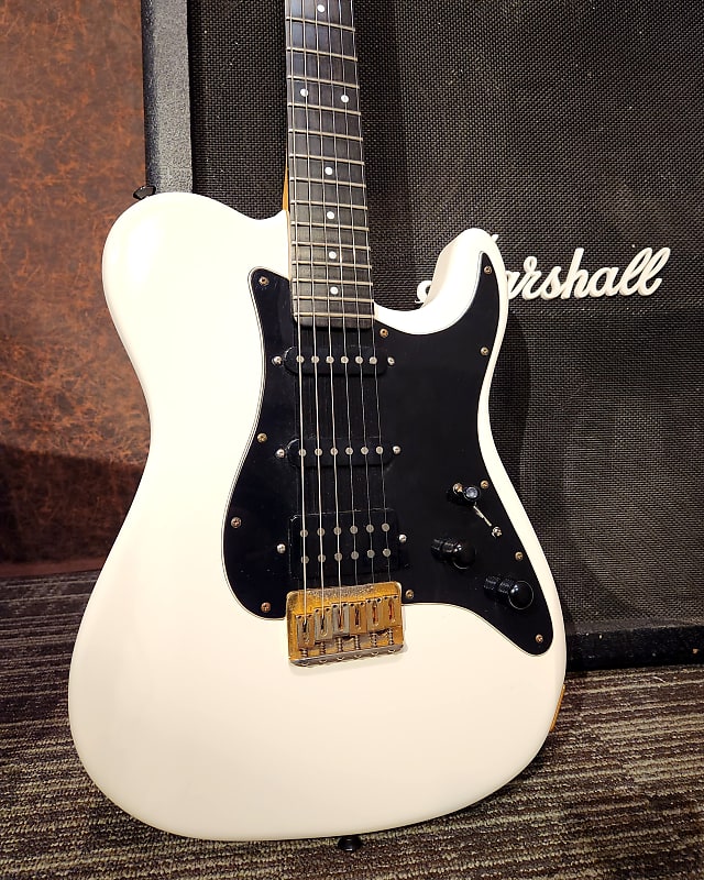 Schecter ST - Dallas 1980's - White Gold Birdseye Maple RW | Reverb