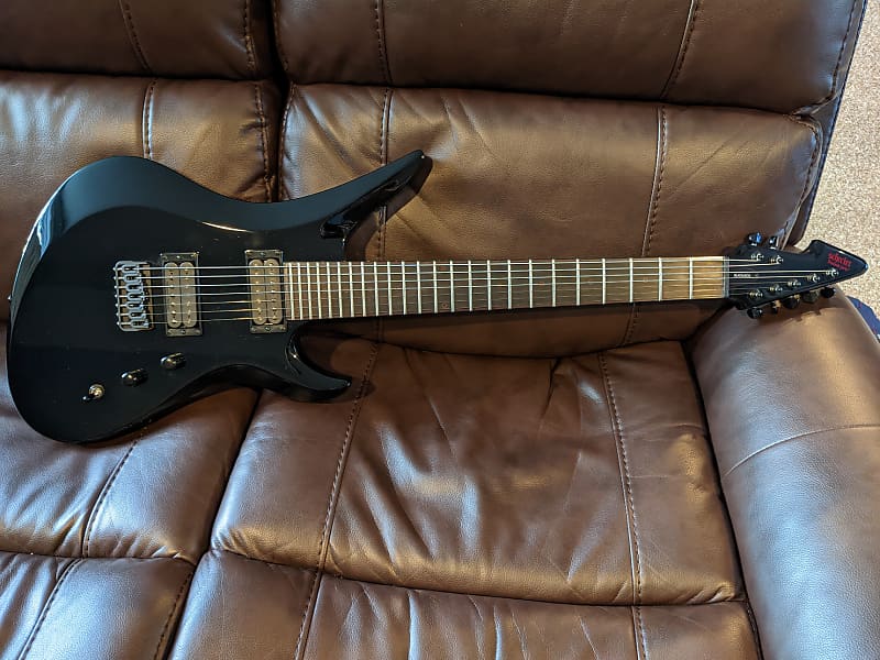 Schecter Blackjack A 7 2014 Gloss Black Reverb