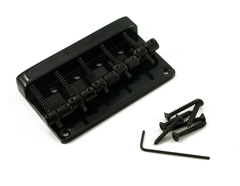5-String Metric Bass Bridge, #DCBB5R B - BLACK | Reverb UK