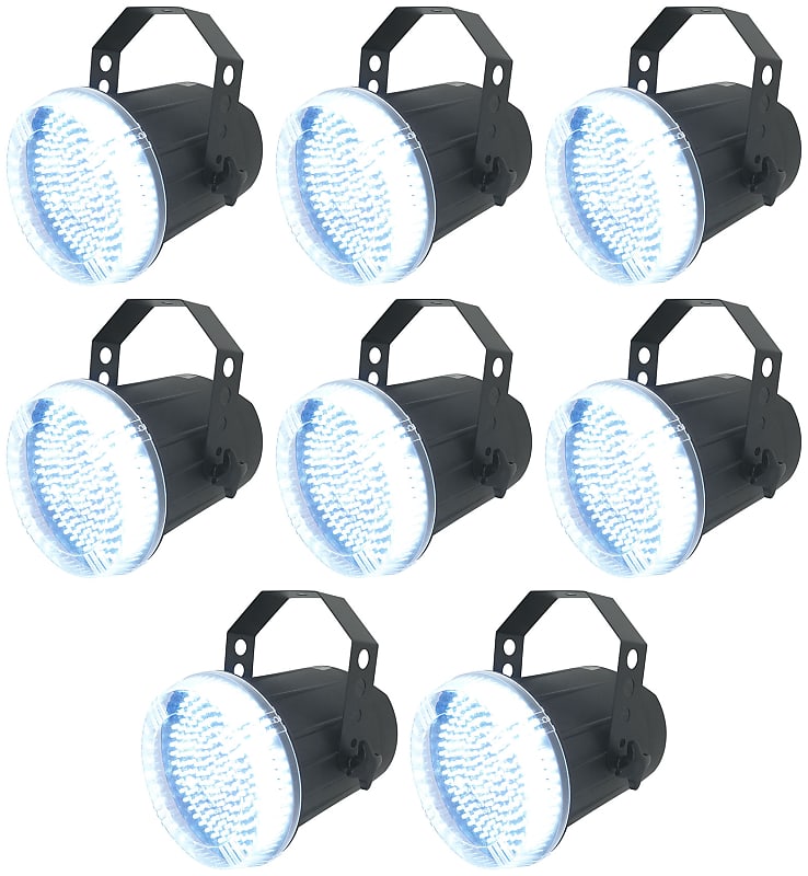 8) American DJ ADJ Snap Shot LED II White Strobe Light Effect | Reverb