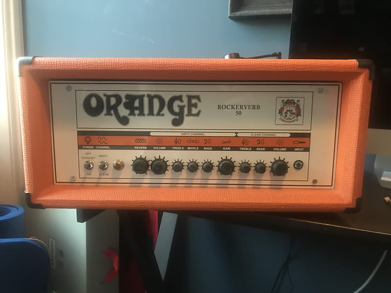 Orange Rockerverb 50 MKII Guitar Amp Head | Reverb