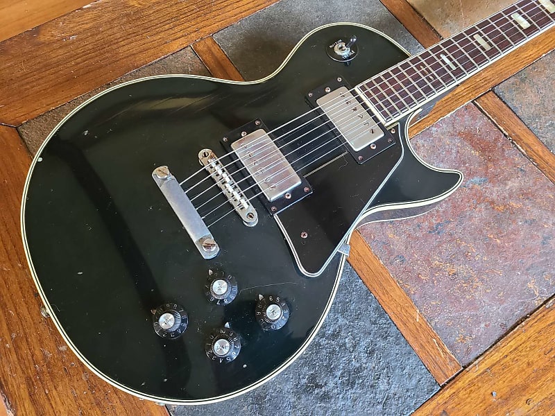 Aria Les Paul single-cut vintage MIJ 1970s - black | Reverb