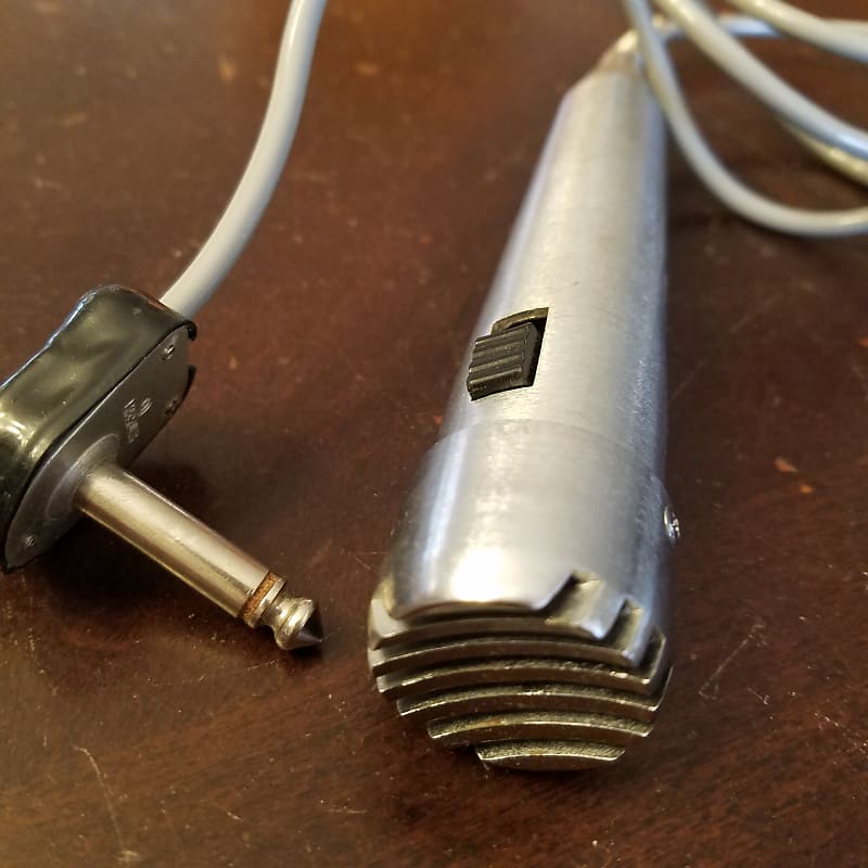 Unknown Japan hand mic 1960s - Brushed stainless steel | Reverb