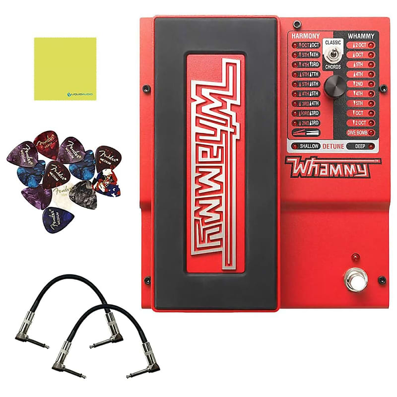 Mint DigiTech Whammy 2-Mode Pitch Shift Effect Pedal Bundle | Reverb