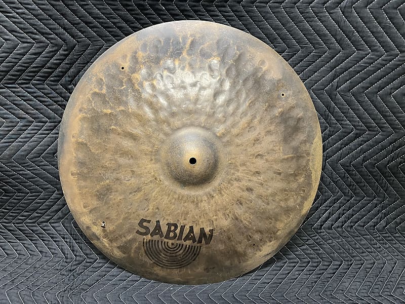 Sabian Prototype Ride - Unlathed / lathed, hand hammered, dry | Reverb
