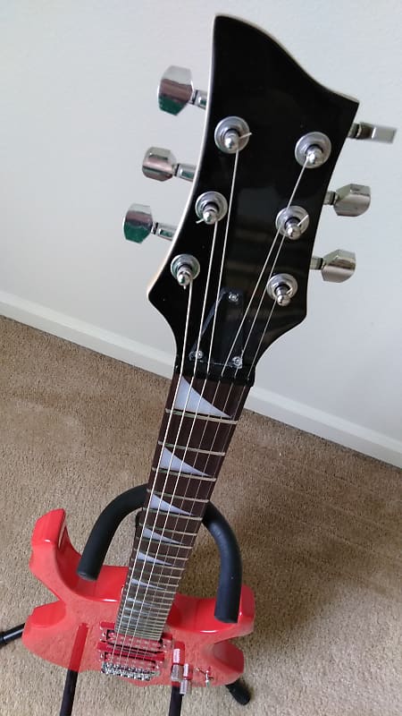 Unbranded Burning Fire Style Beginner Electric Guitar | Reverb