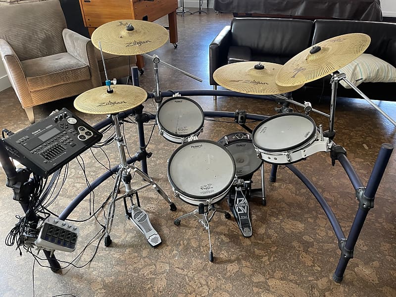 Roland Td-30 Drum Kit (Frankenstein) N/A - Black | Reverb
