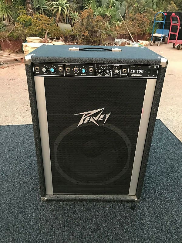 Peavey ED 100 1984 Black Electronic Drums Amplifier - | Reverb