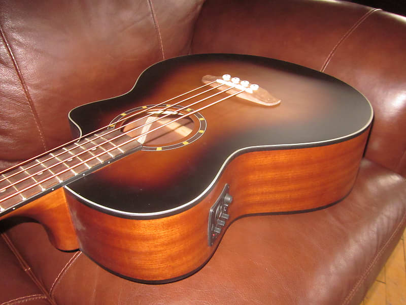 Ortega D7CE-BFT-4 Deep Series 7 Acoustic Electric Bass | Reverb