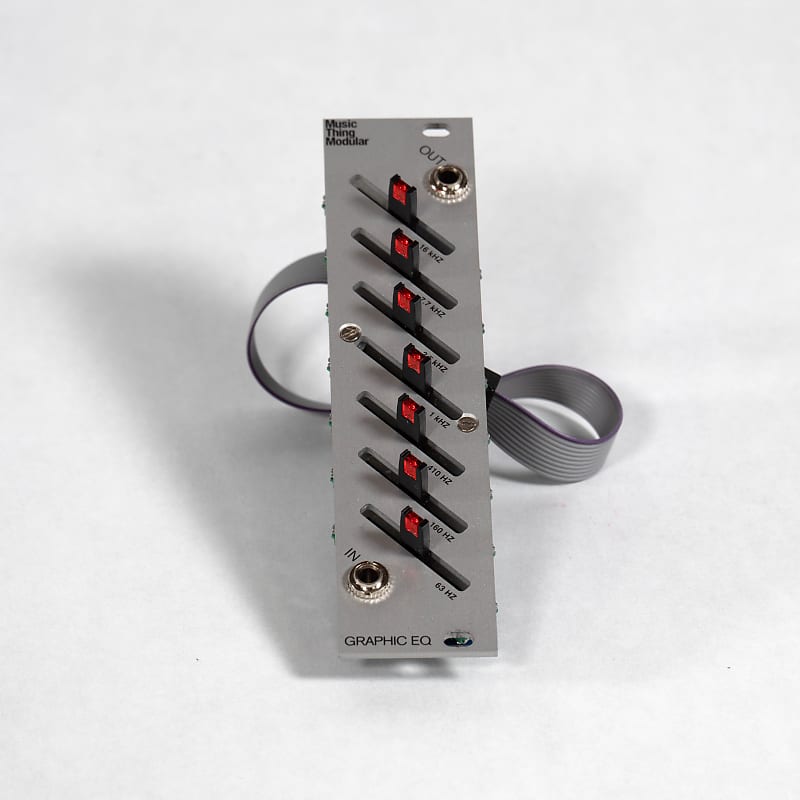 Music Thing Modular Graphic EQ Eurorack Module | Reverb