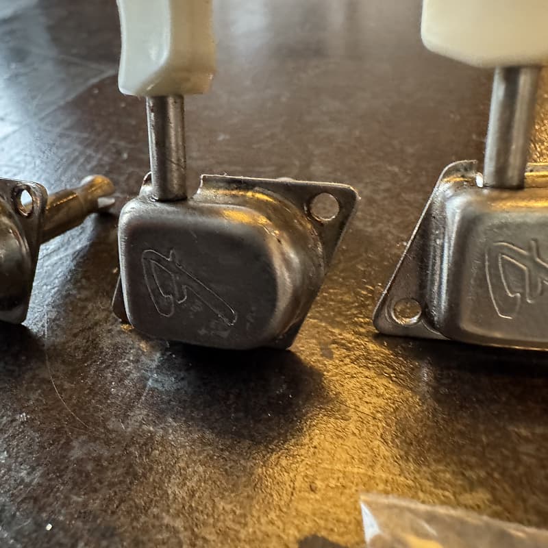 Vintage 69 Fender “F” Tuners with original packaging | Reverb