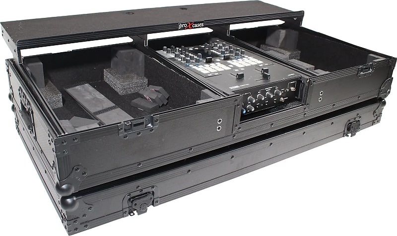 Flight Coffin Case For 12" Rane 72 Mixer and 2 Turntables in | Reverb