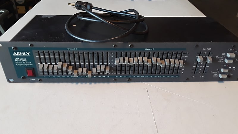 Ashley Graphic Equalizer 1502 - black | Reverb