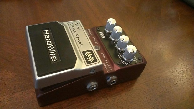 Hardwire RV-7 Stereo Reverb - A STEAL! | Reverb