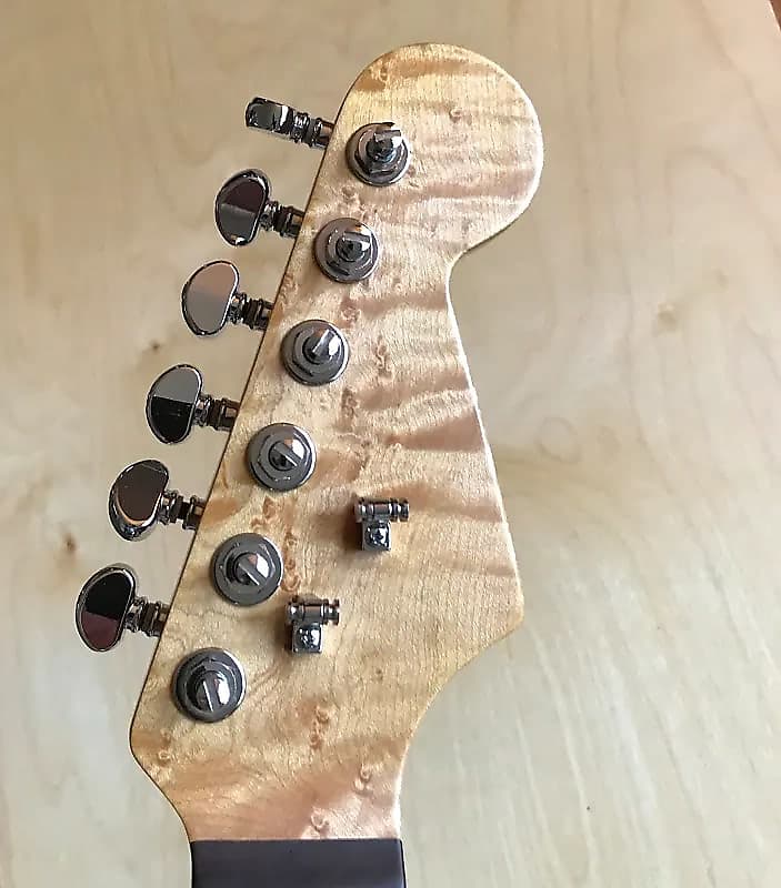 Warmoth Birdseye Maple Strat Neck Grover Locking Grover | Reverb
