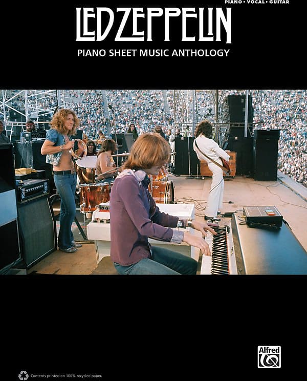 Led Zeppelin: Piano Sheet Music Anthology | Reverb