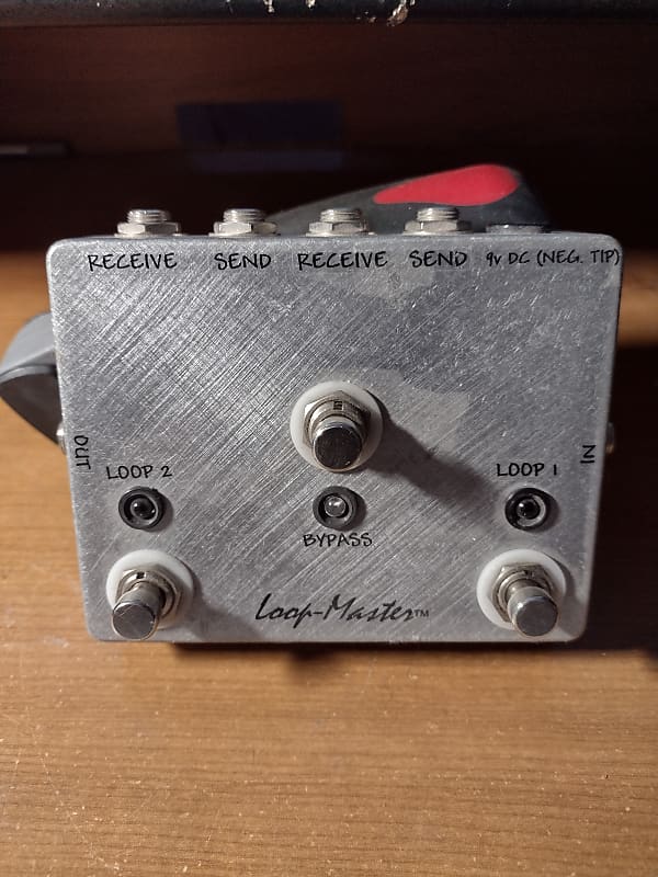 Loop Master True Bypass 2-Loops Silver | Reverb