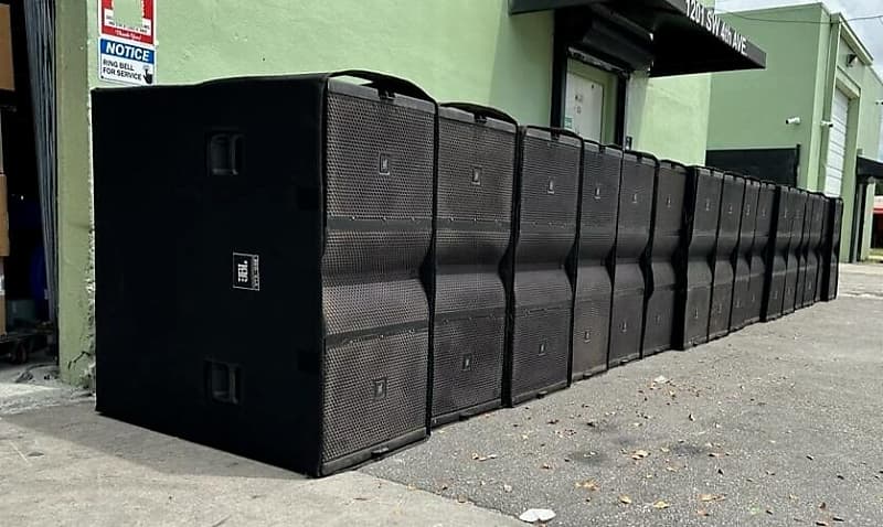 JBL VTX G28 Dual 18" 9600W Subwoofer (LOT OF 6 ) | Reverb