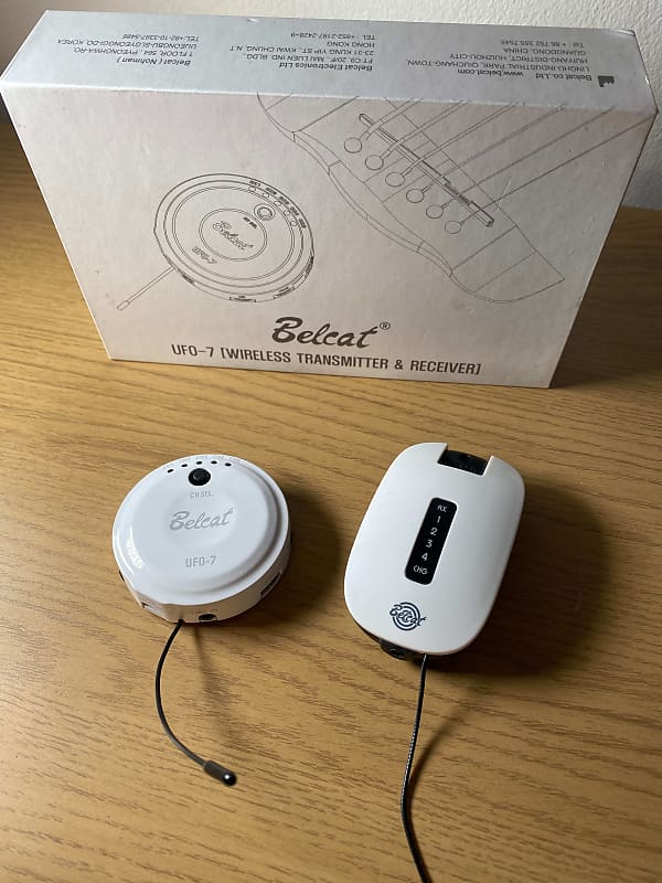 Belcat UFO-7 Wireless Vibration Preamp For Acoustic Guitar - | Reverb
