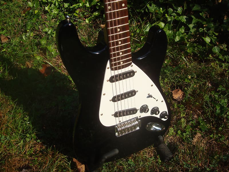 First Act ME301 2000s black and GOOD pickups... with reshaped | Reverb