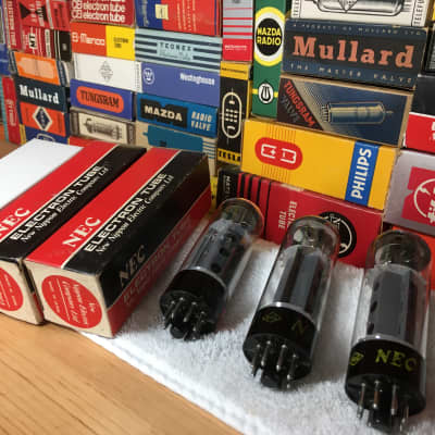 1MP EL34 6CA7 Telefunken Power Tubes "O" Getter Made in | Reverb