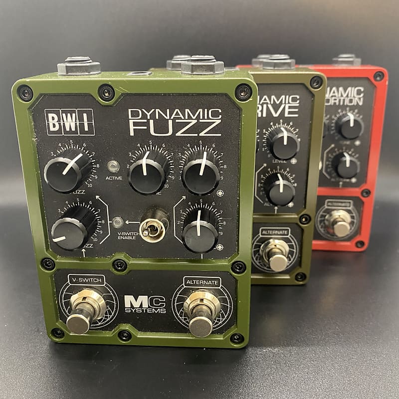 MC Systems - Lot of 3 Pedals (Fuzz, Drive, Distortion) | Reverb