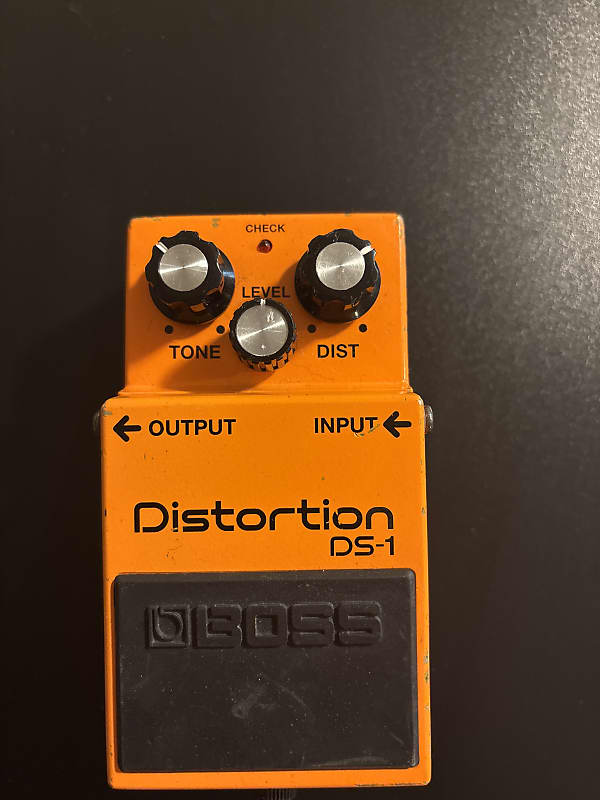 Boss DS-1 Distortion (Silver Label) 1994 - Present - Orange | Reverb