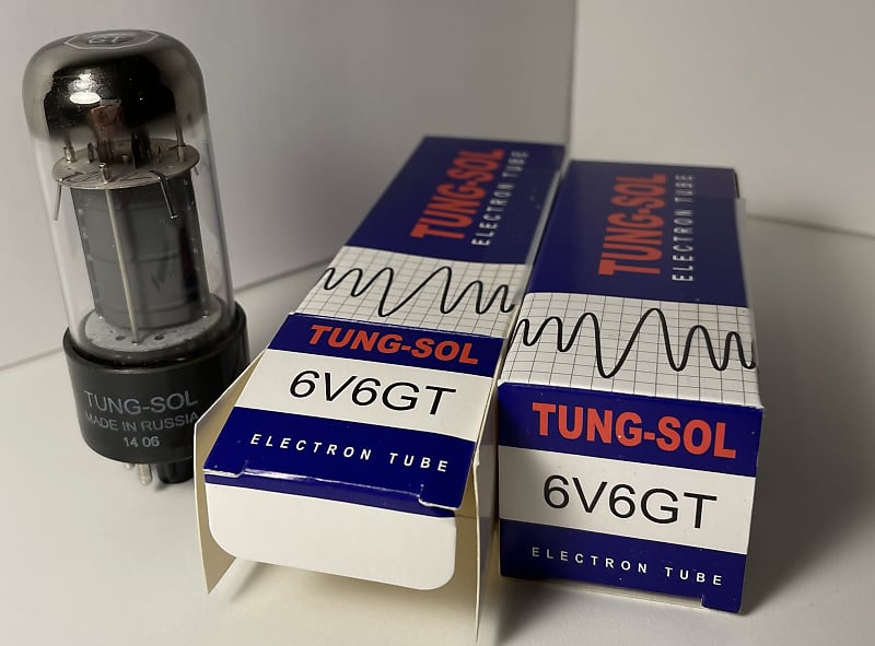 Tung-Sol 6V6GT set of 2 2010s to Present | Reverb
