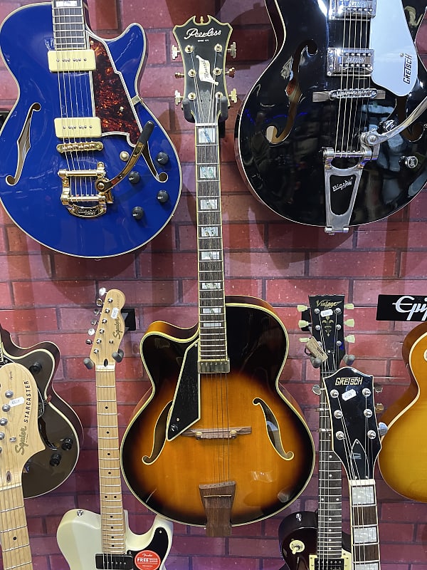 Lefthanded Peerless Monarch 2000 Sunburst | Reverb UK