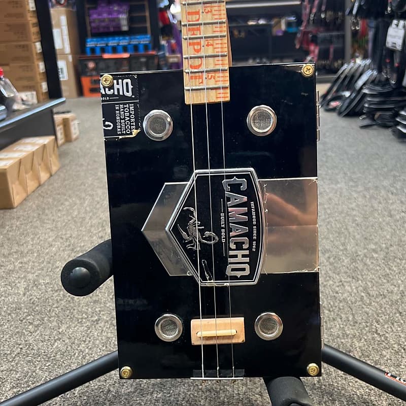 E3 Strings 3-String Camacho Cigar Box Acoustic-Electric | Reverb