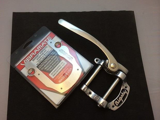 Bigsby + Vibramate B5 and Vibramate v5 Chrome | Reverb