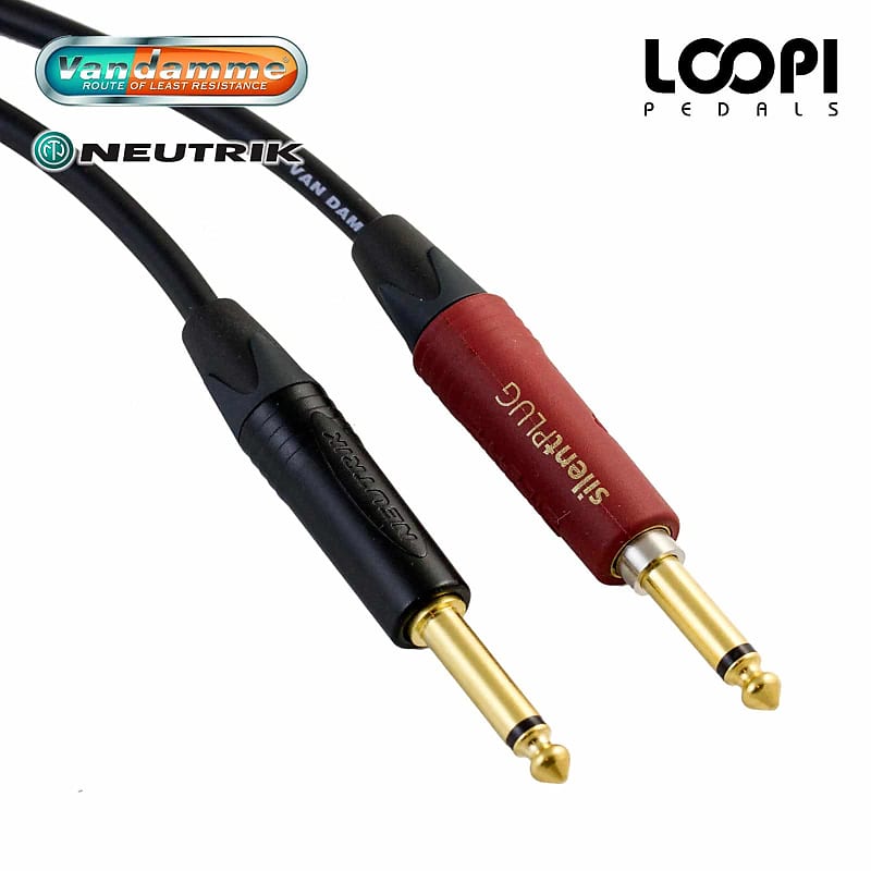 Loopi Instrument Lead W/ SILENT Jack - 3m | Reverb